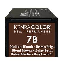 7B Medium Blonde Brown Beige Demi-Permanant – Hairsense
