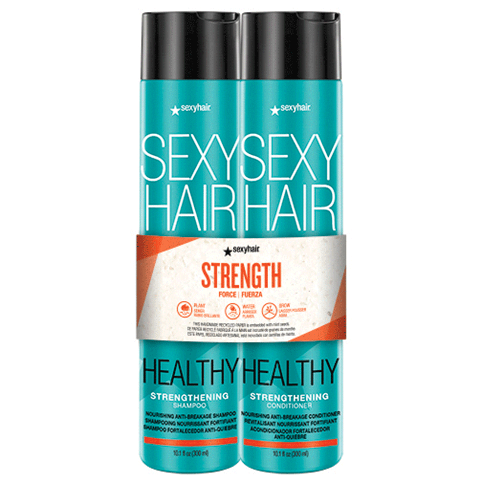 Strong Sexy Hair Strengthening Shampoo Conditioner Duo Hairsense
