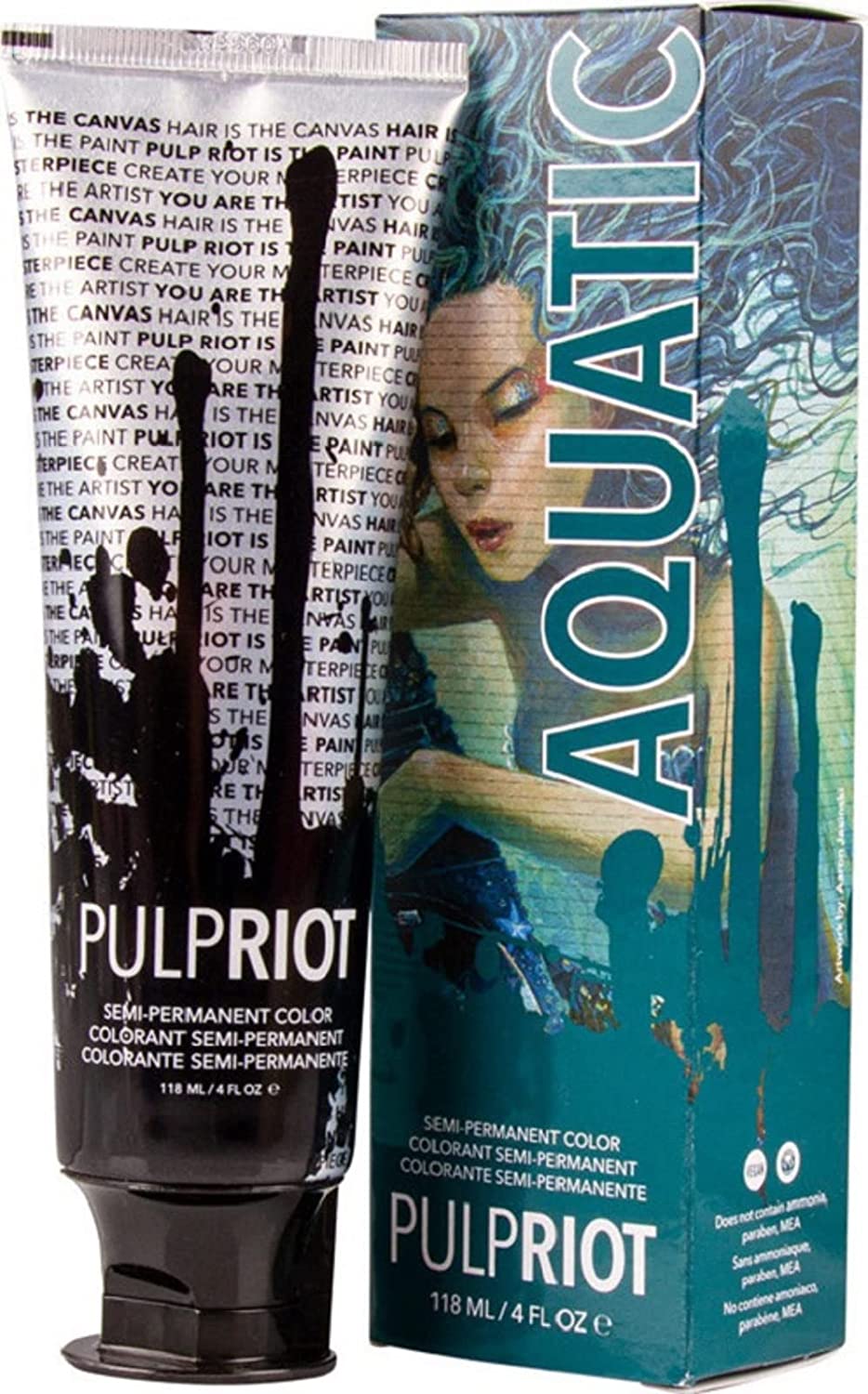 Pulp Riot Semi-Permanent Hair Color Aquatic – Hairsense